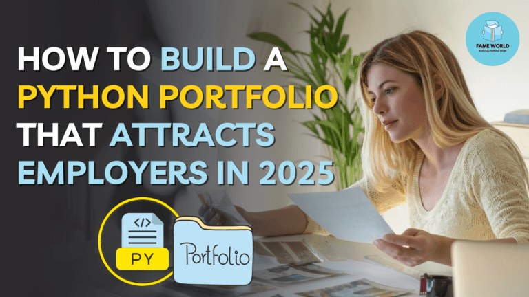 How to Build a Python Portfolio That Attracts Employers in 2025 - Fame ...